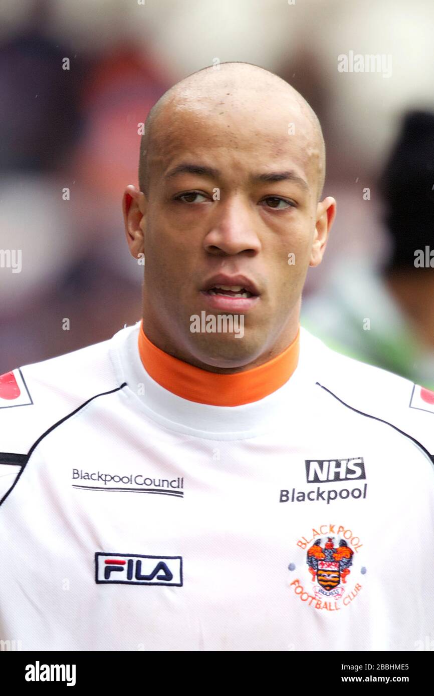 Alex Baptiste, Blackpool Stock Photo - Alamy