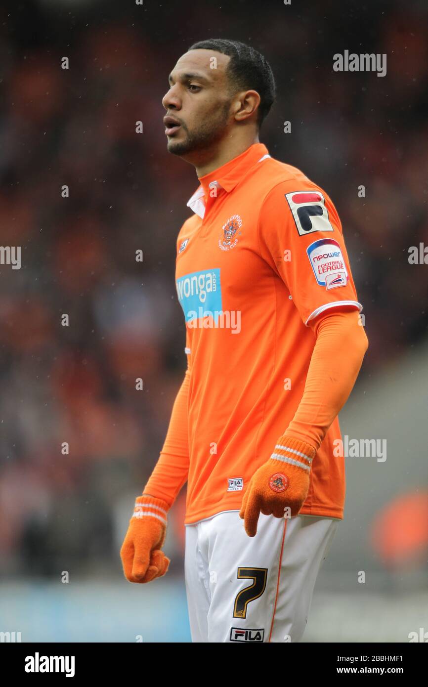 Matt Phillips, Blackpool Stock Photo - Alamy