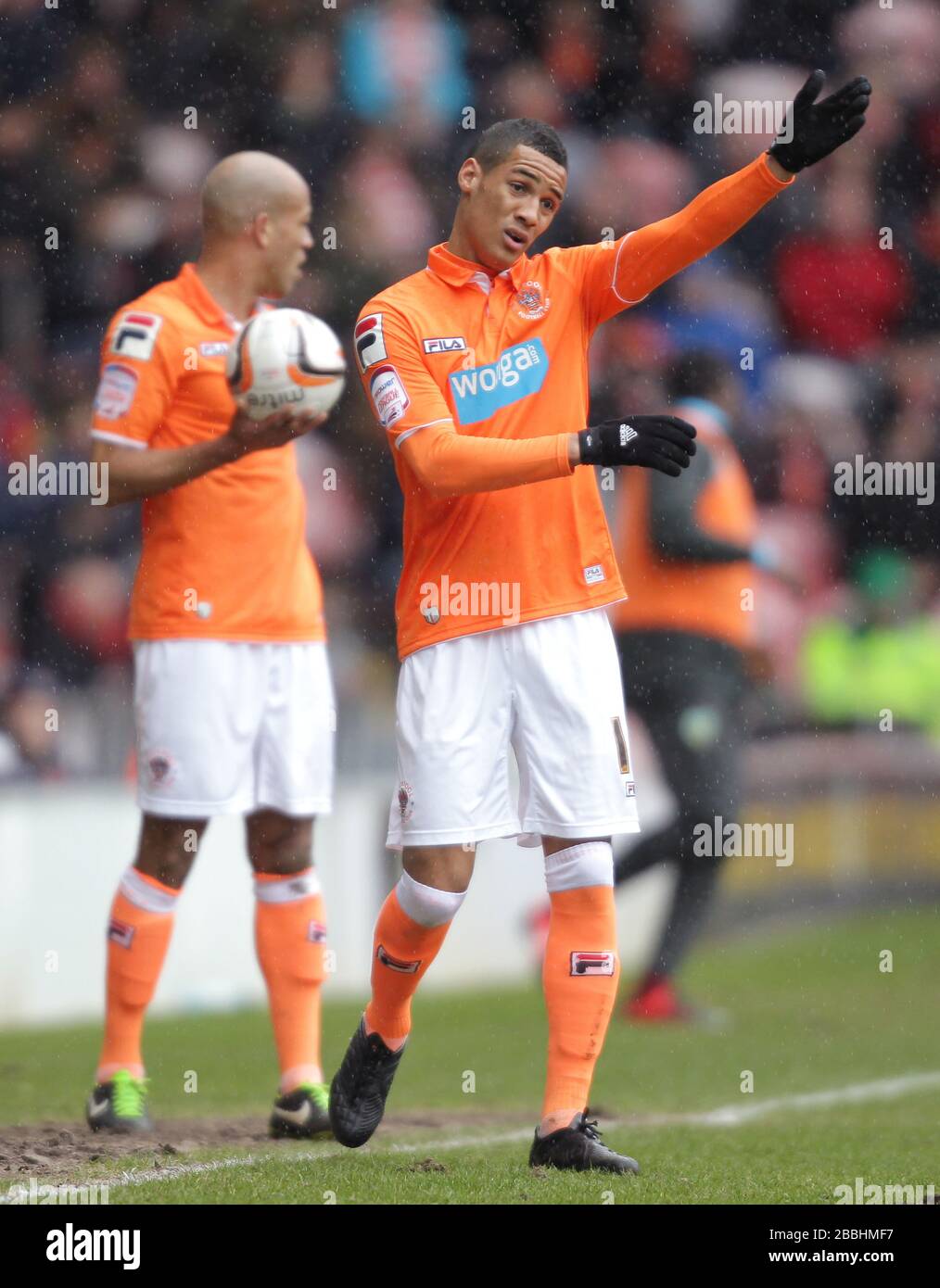 Tom Ince, Blackpool Stock Photo - Alamy