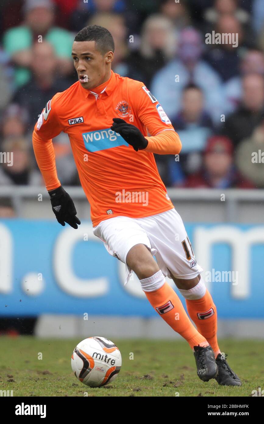 Tom Ince, Blackpool Stock Photo - Alamy
