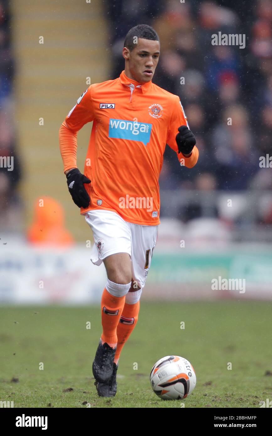 Tom Ince, Blackpool Stock Photo - Alamy