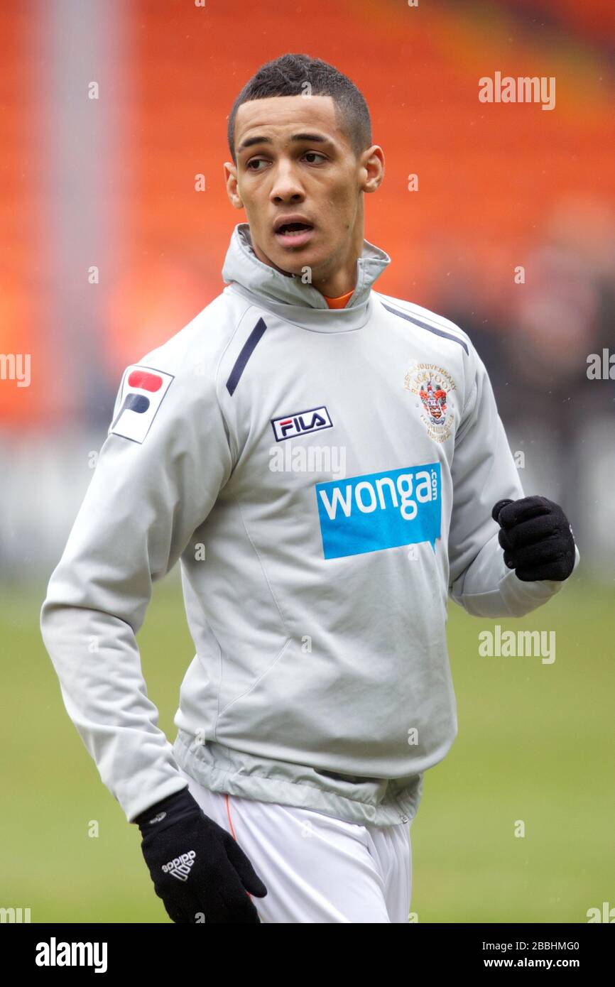 Tom Ince, Blackpool Stock Photo - Alamy