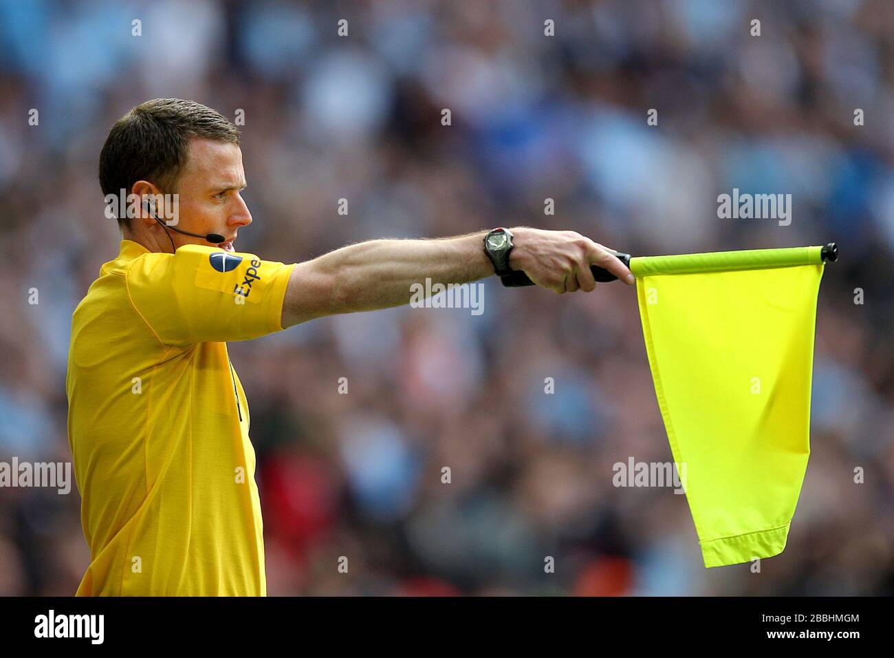 Offside signal hi-res stock photography and images - Alamy