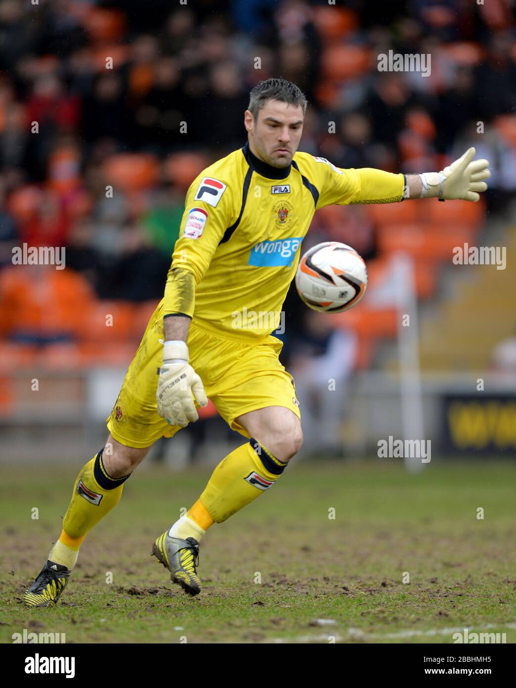 Matt Gilks, Blackpool goalkeeper Stock Photo - Alamy