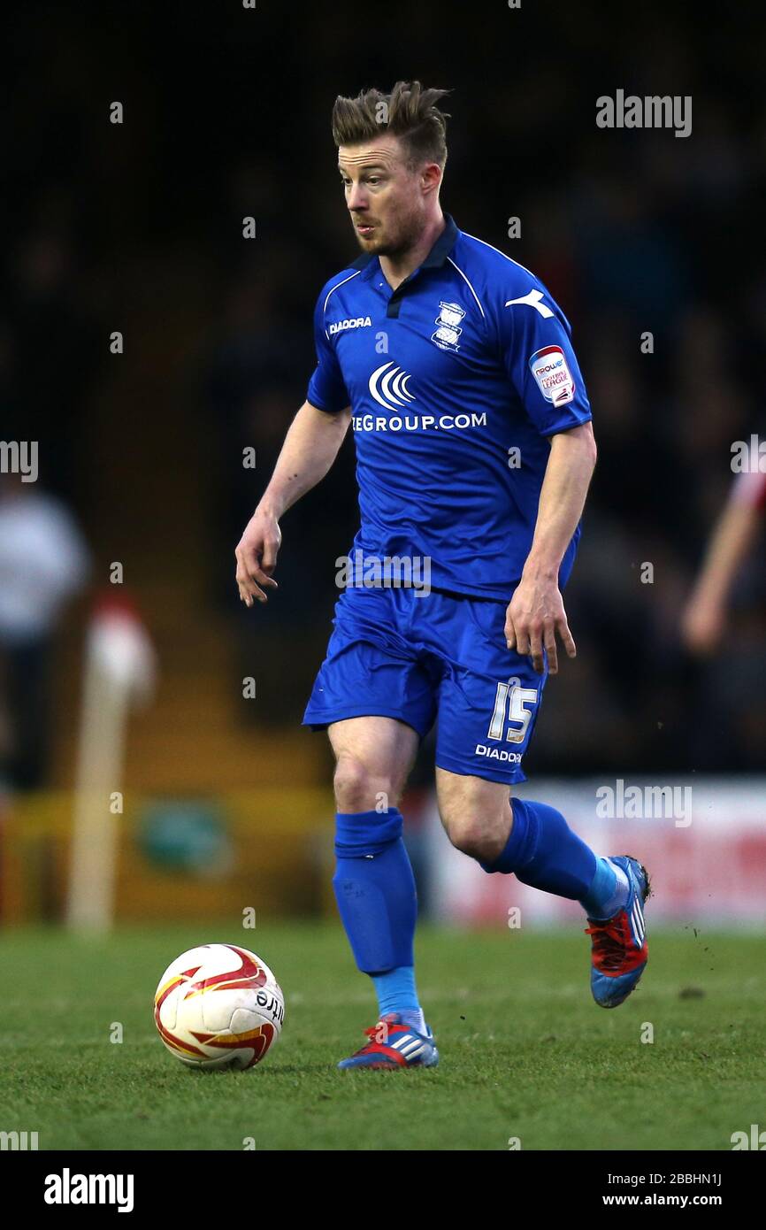 Wade Elliott, Birmingham City Stock Photo - Alamy