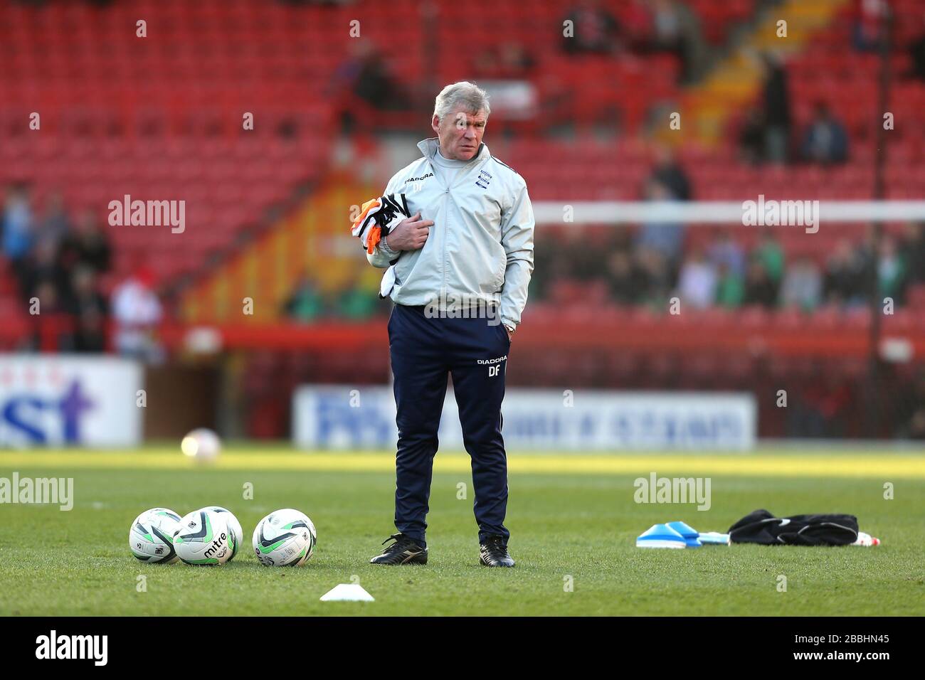 Birmingham City first team coach Derek Fazackerley Stock Photo - Alamy