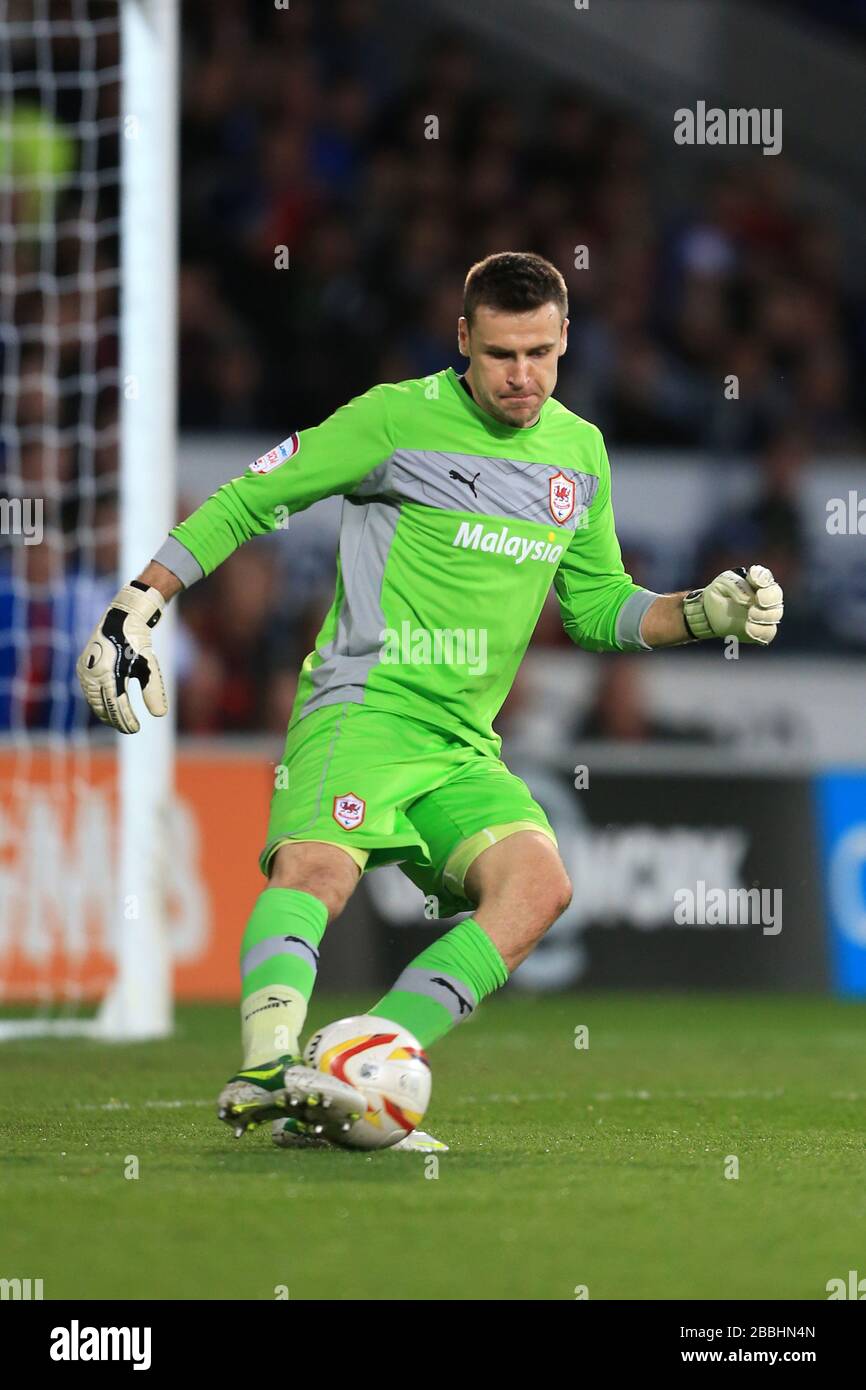 David Marshall, Cardiff City goalkeeper Stock Photo - Alamy