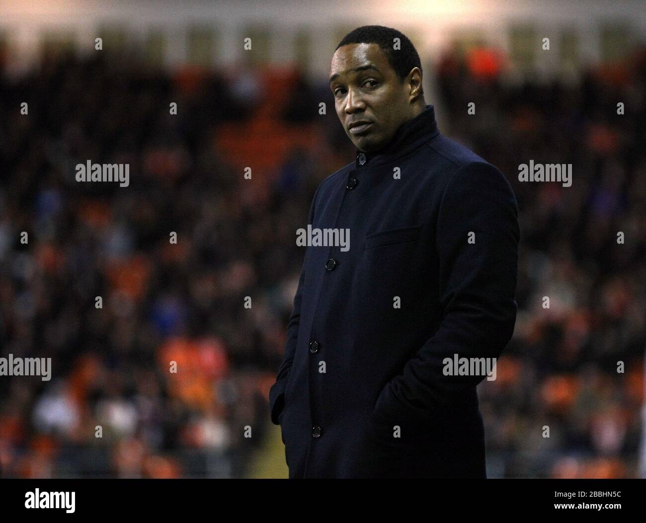 Paul Ince, Blackpool manager Stock Photo - Alamy