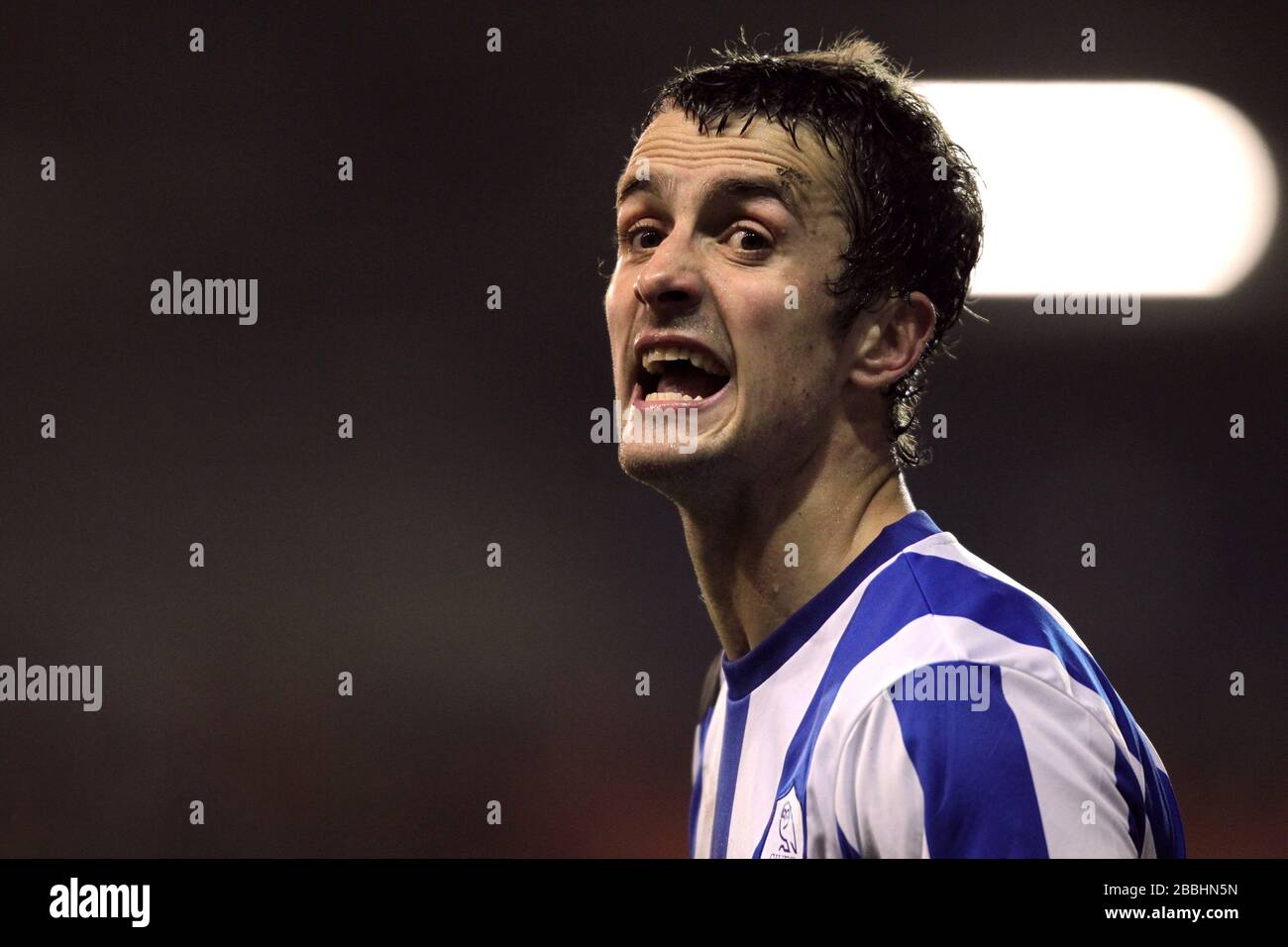 Danny Pugh, Sheffield Wednesday Stock Photo - Alamy