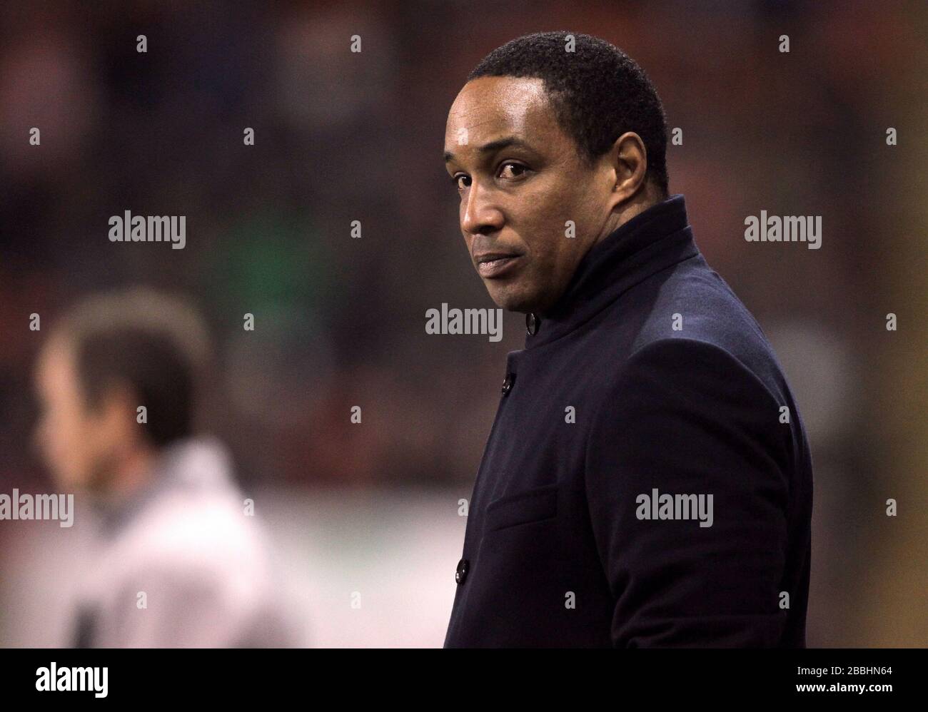 Paul Ince, Blackpool manager Stock Photo - Alamy