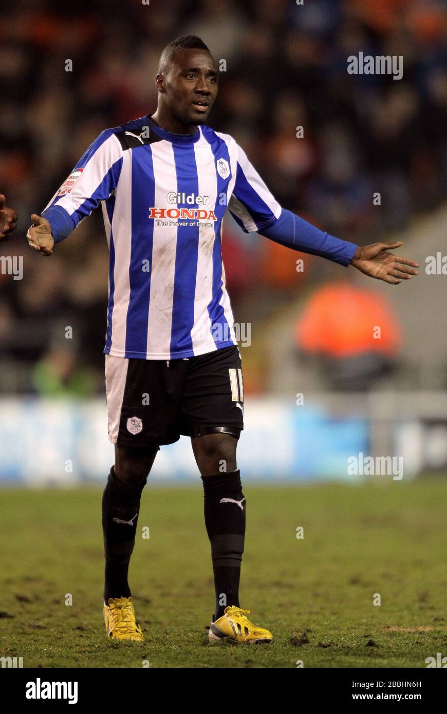 Jermaine Johnson, Sheffield Wednesday Stock Photo - Alamy