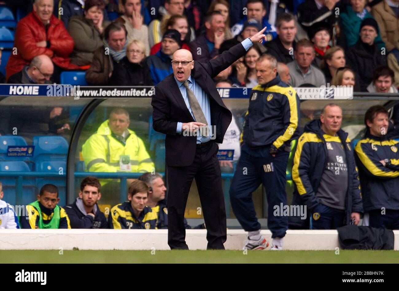 Leeds United's new manager Brian McDermott Stock Photo - Alamy