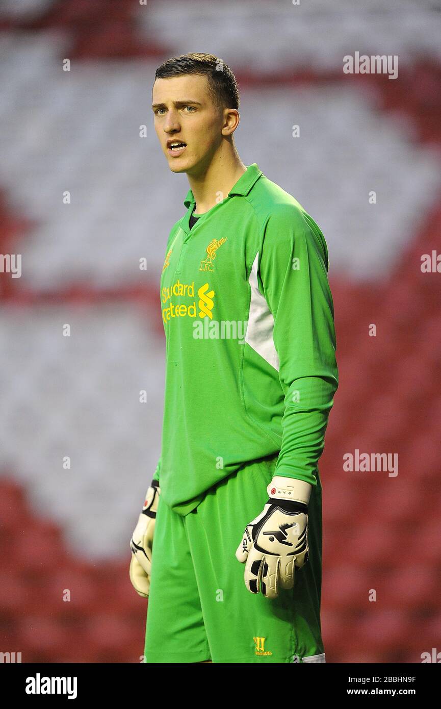 Ryan Fulton, Liverpool goalkeeper Stock Photo - Alamy
