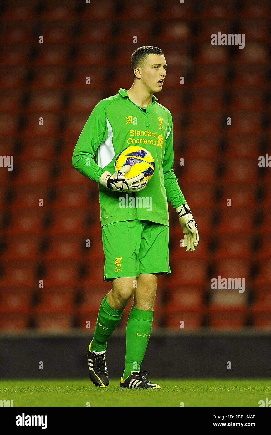 Ryan Fulton, Liverpool goalkeeper Stock Photo - Alamy