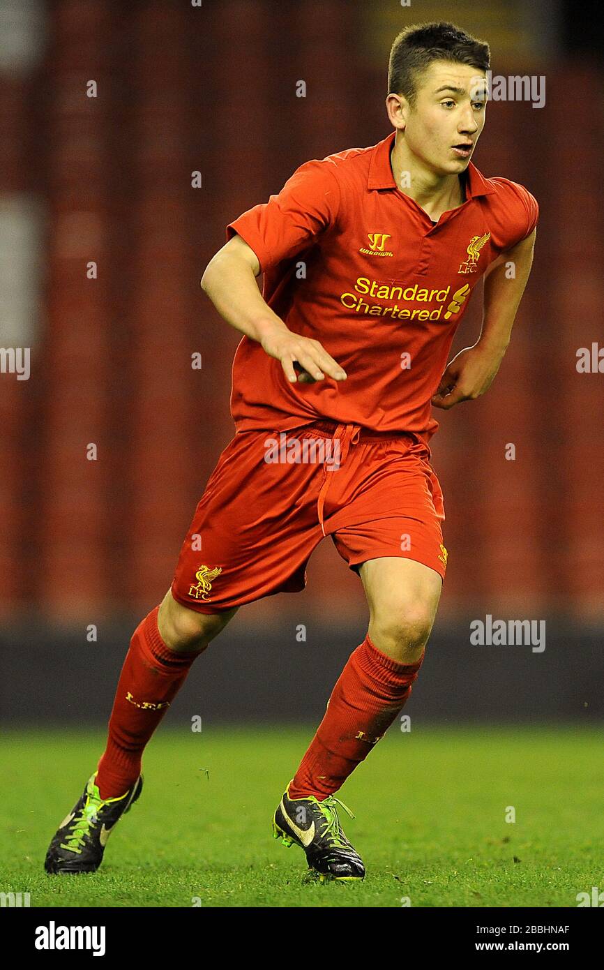 Cameron Brannagan, Liverpool Stock Photo - Alamy