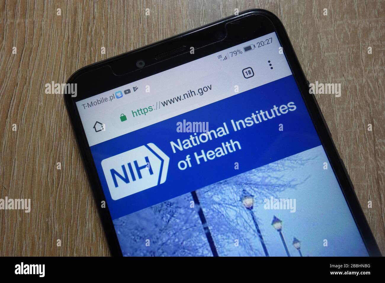 Nih sign hi-res stock photography and images - Alamy