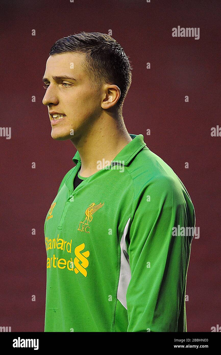 Ryan Fulton, Liverpool goalkeeper Stock Photo - Alamy