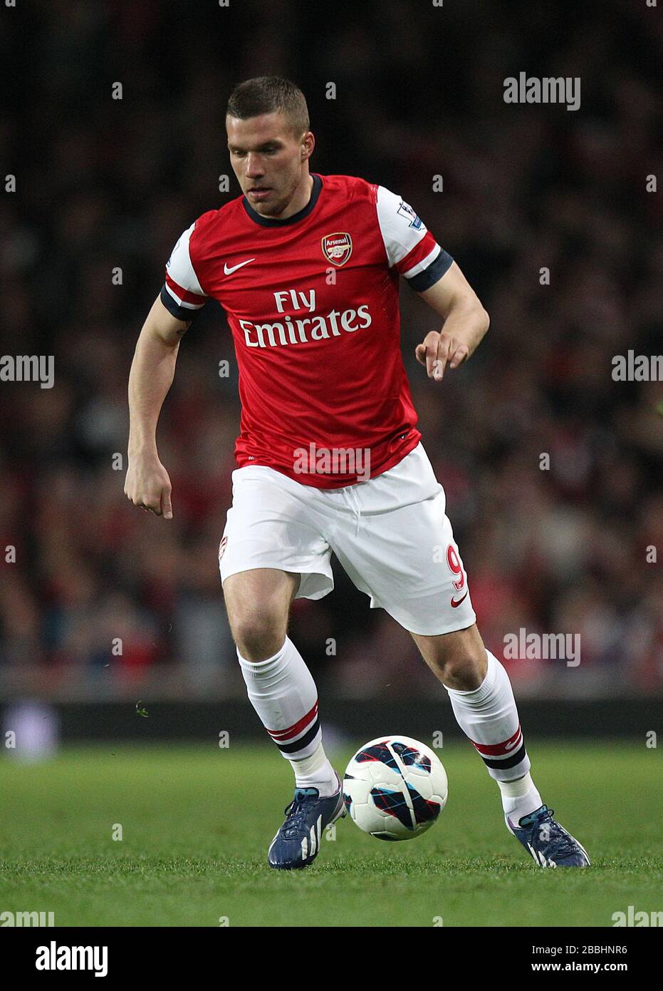 Lukas Podolski, Arsenal Stock Photo - Alamy