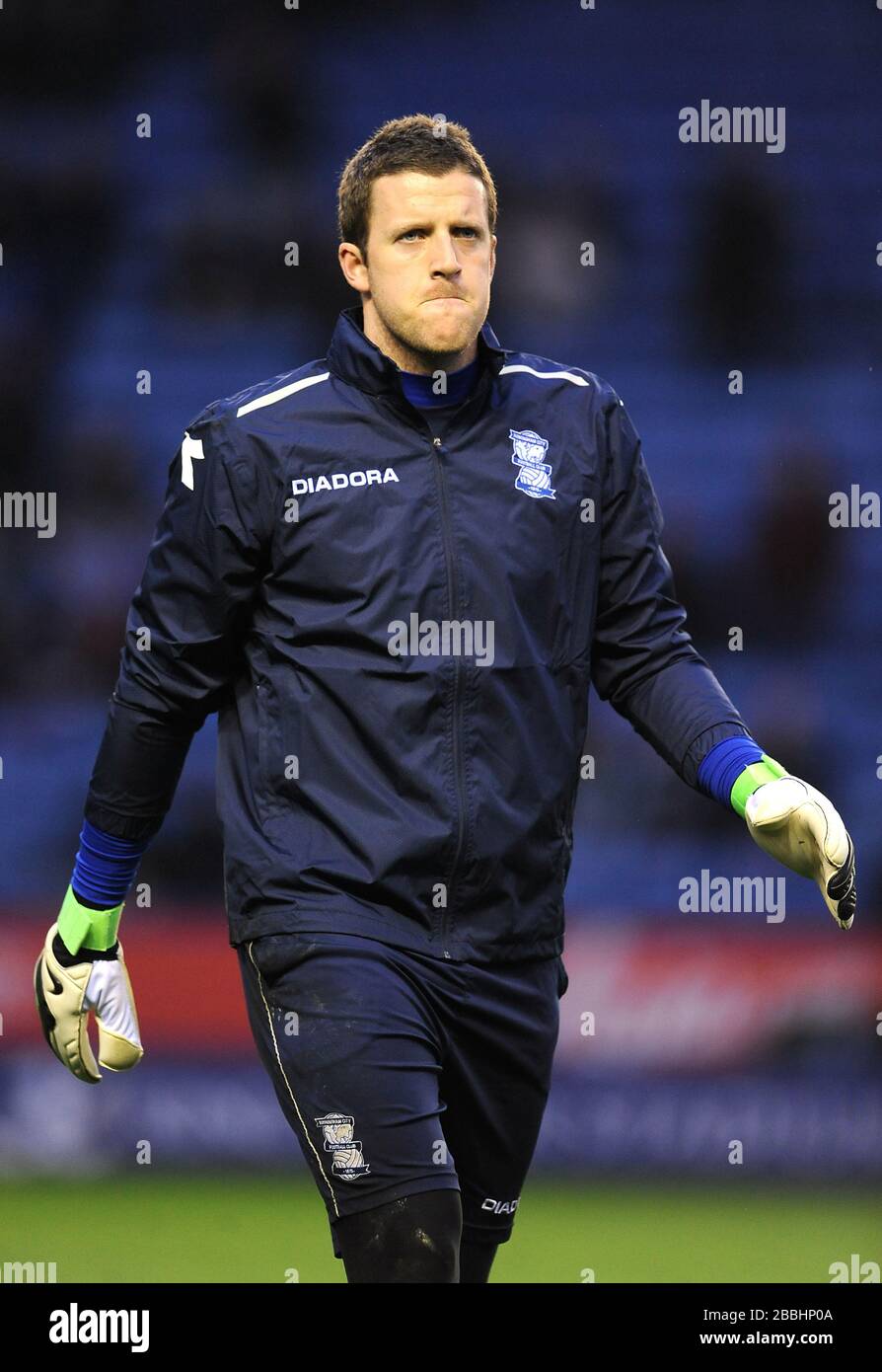 Goalkeeper Colin Doyle, Birmingham City Stock Photo - Alamy