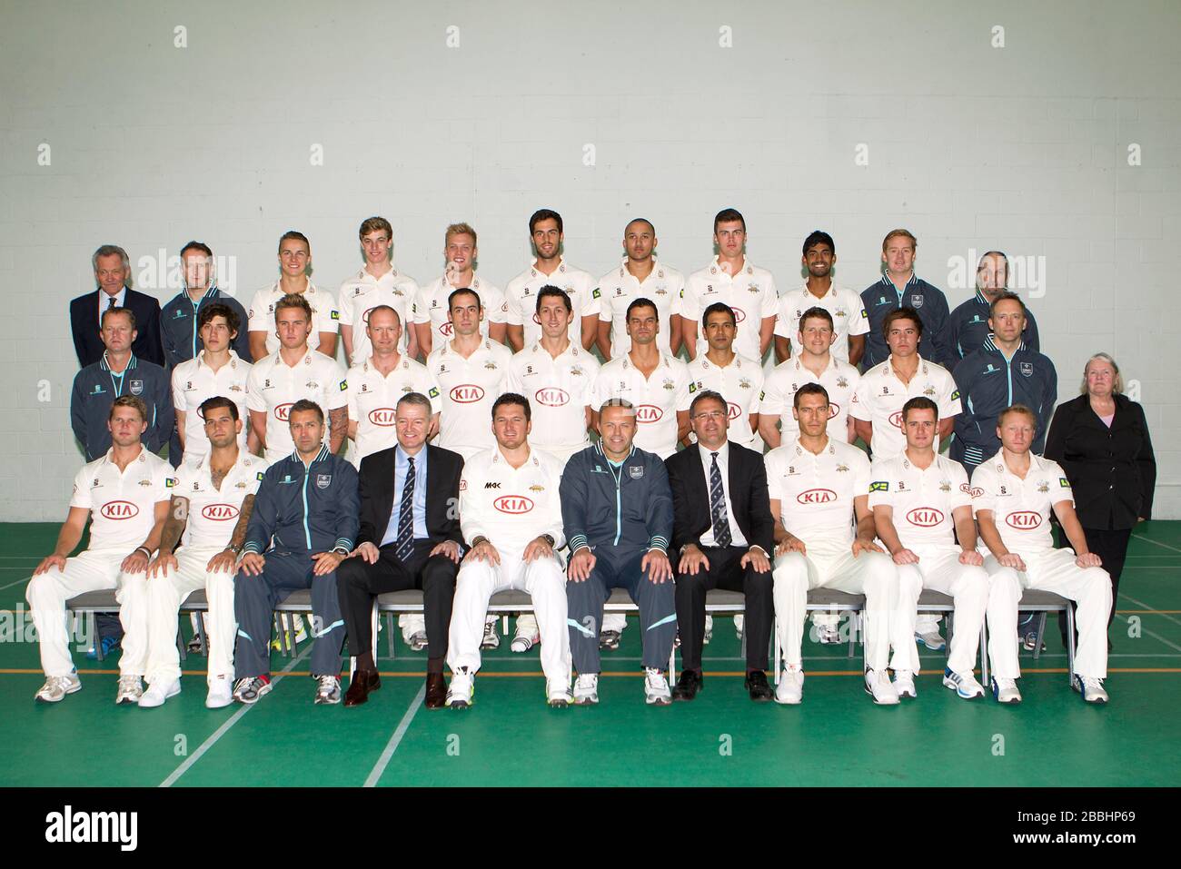 Surrey team group Stock Photo - Alamy