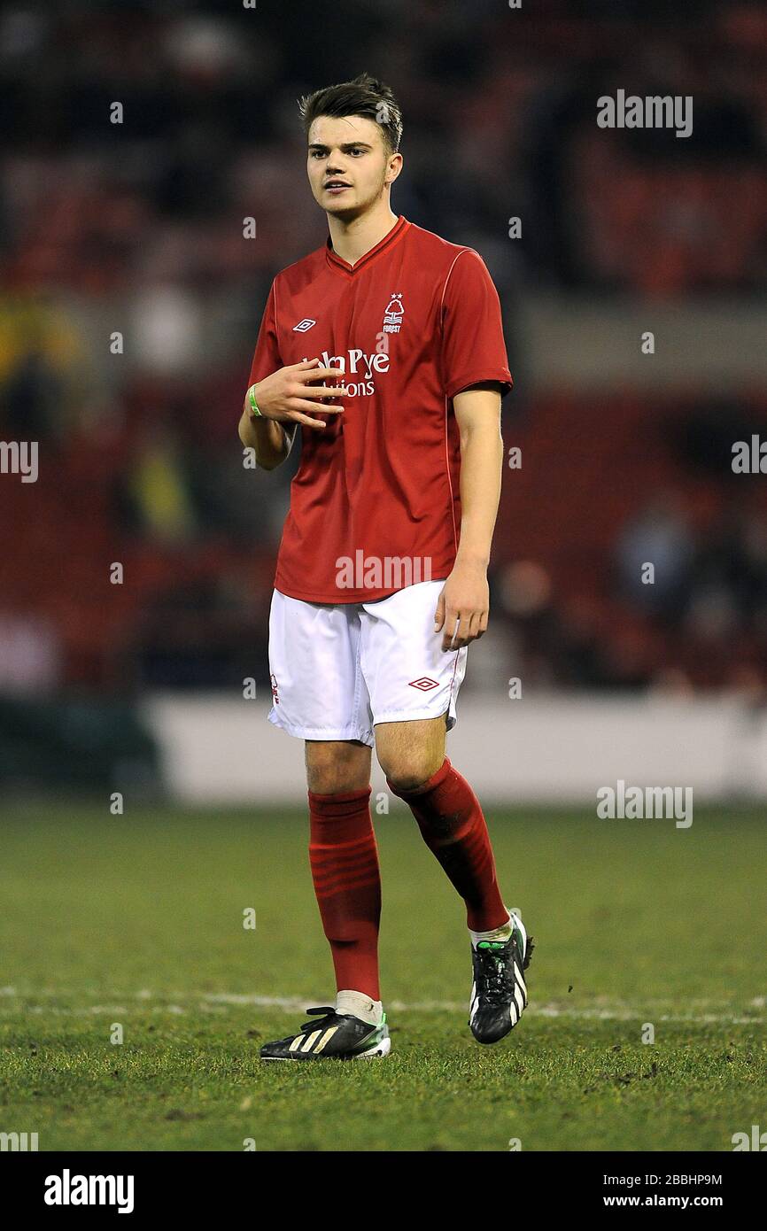 Lawrence Gorman, Nottingham Forest Stock Photo - Alamy