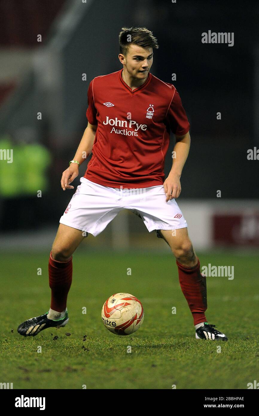 Lawrence Gorman, Nottingham Forest Stock Photo - Alamy