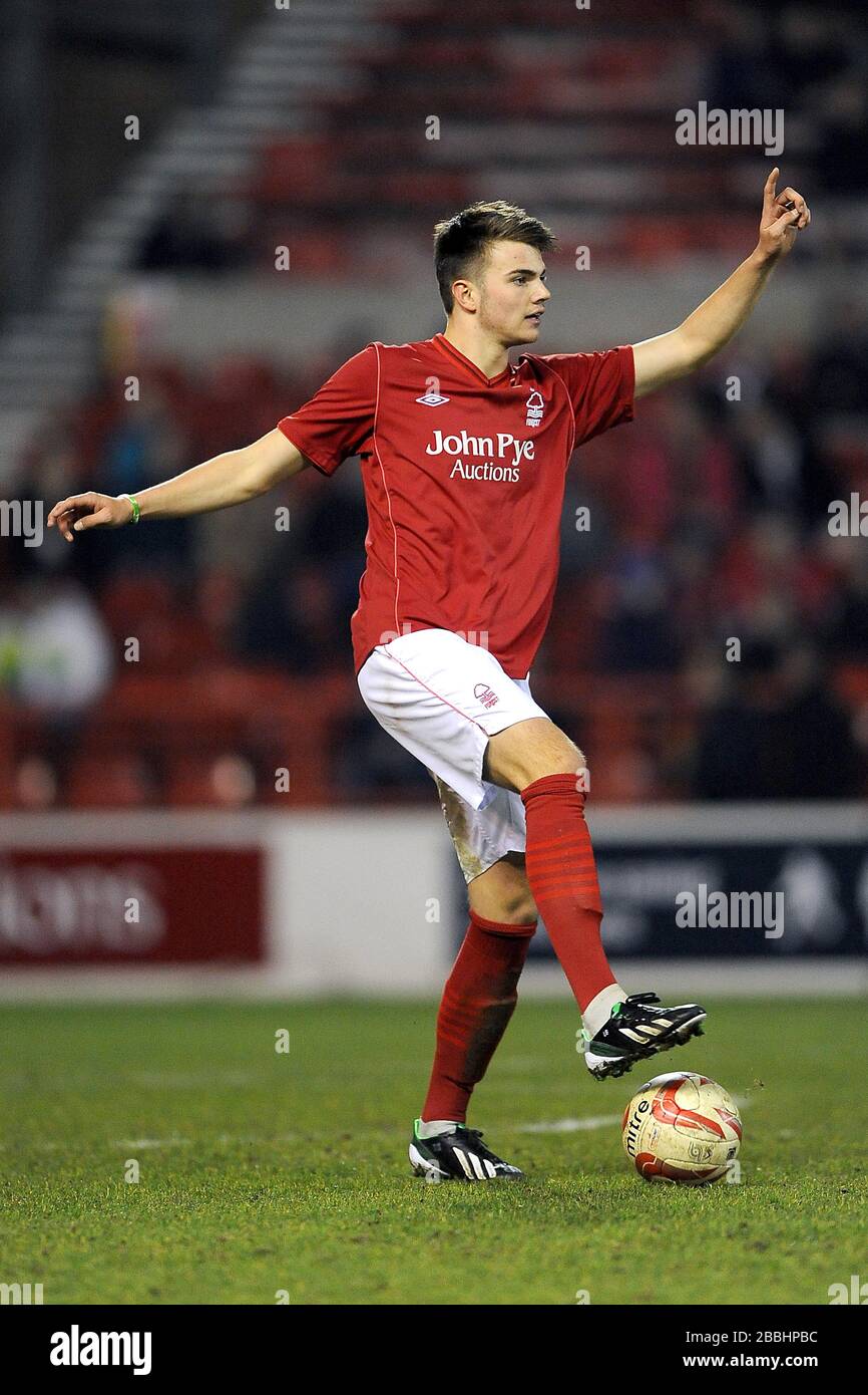 Lawrence Gorman, Nottingham Forest Stock Photo - Alamy