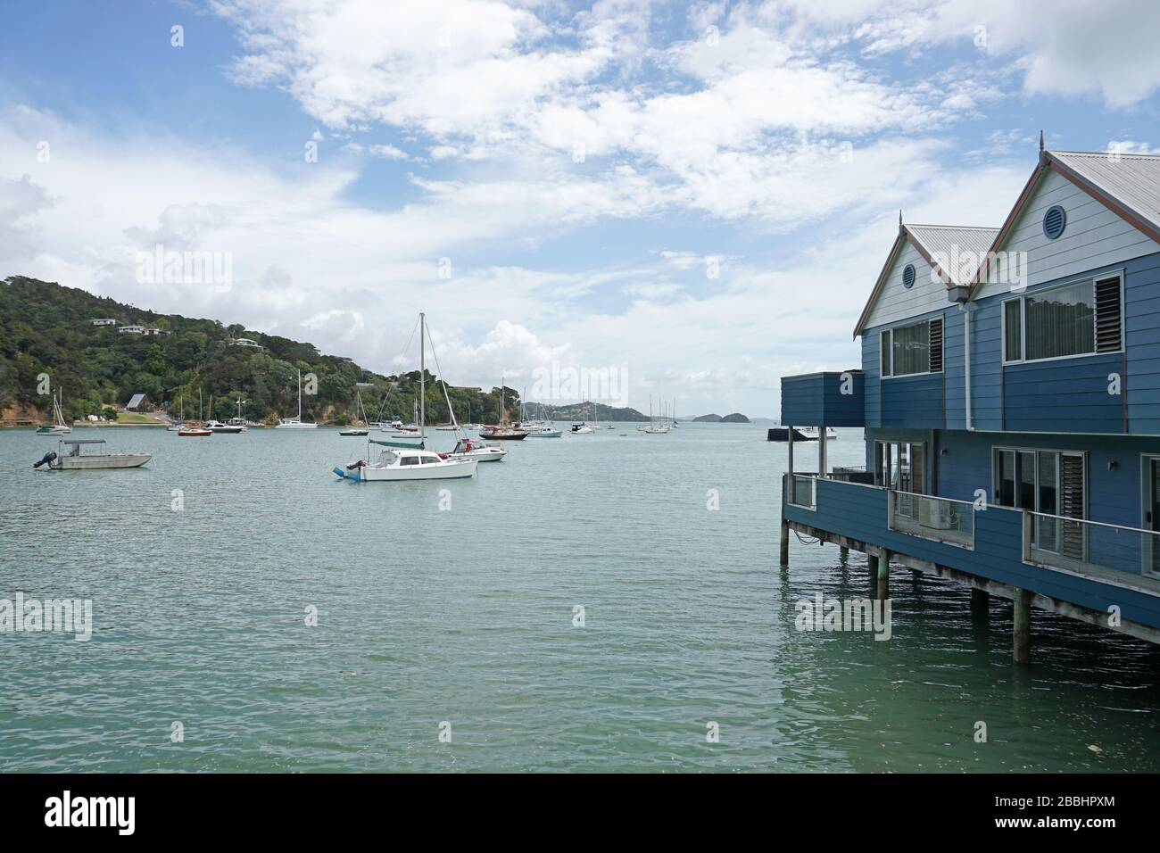 Opua at Bay of Islands North Island New Zealand Stock Photo - Alamy
