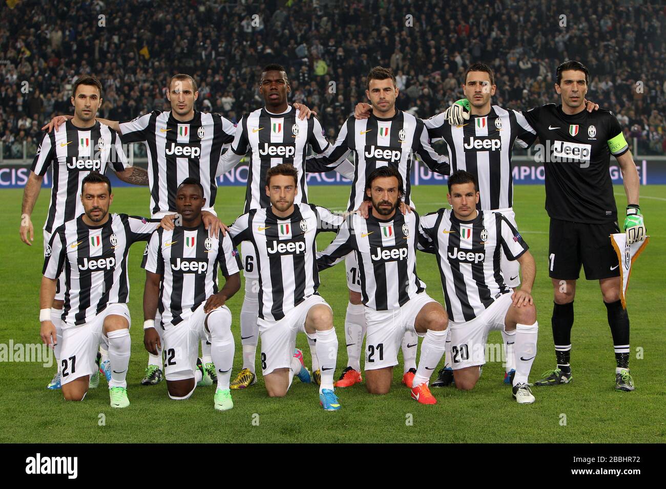 Juventus team group Stock Photo - Alamy