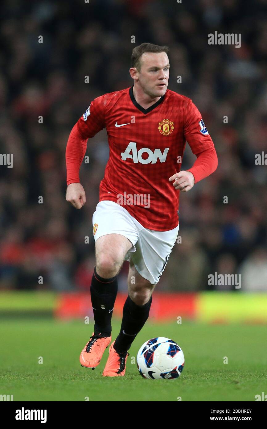 Wayne Rooney, Manchester United Stock Photo - Alamy