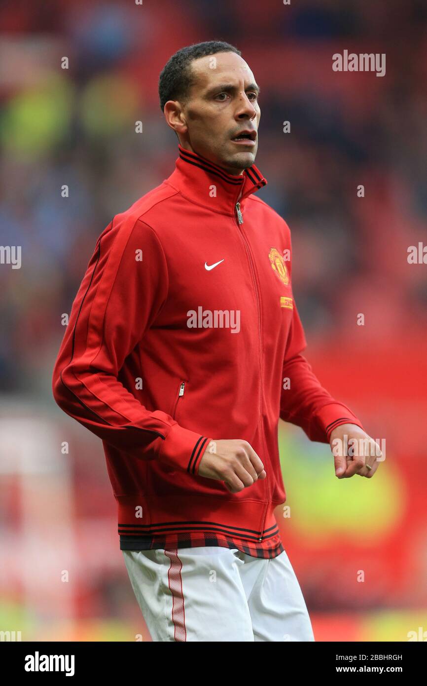 Rio Ferdinand, Manchester United Stock Photo - Alamy