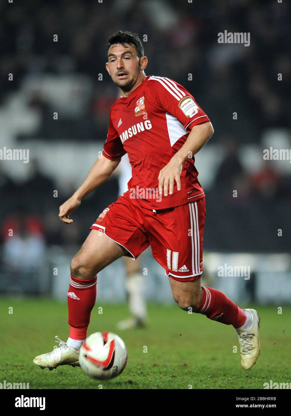 Gary Roberts, Swindon Town Stock Photo - Alamy