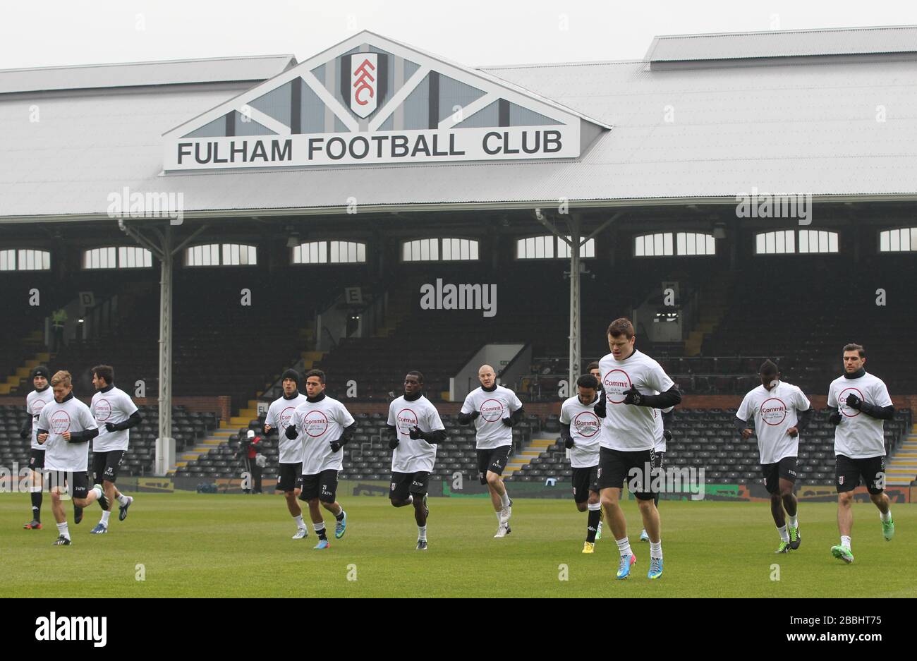 Fulham training hi-res stock photography and images - Alamy