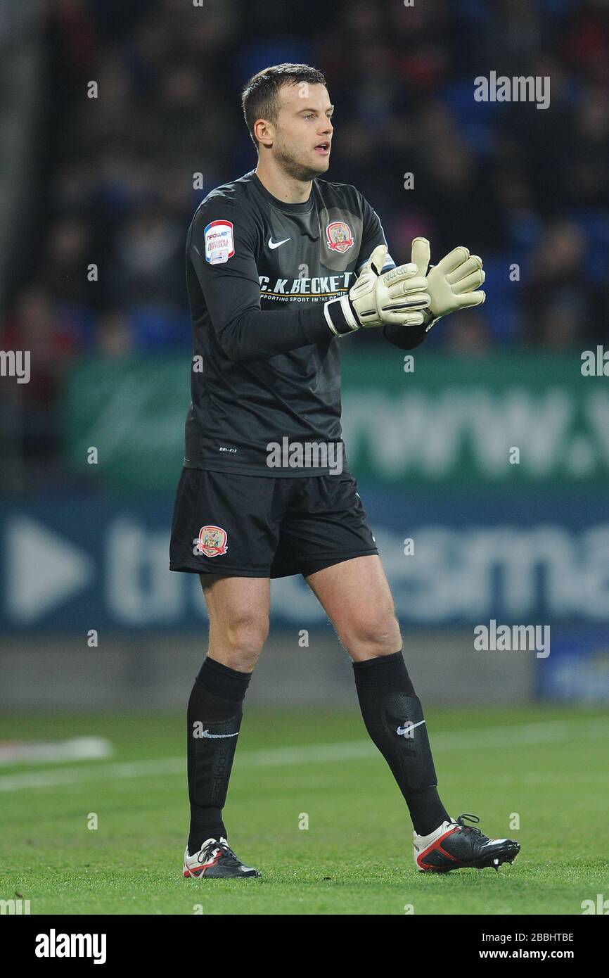 Luke Steele, Barnsley goalkeeper Stock Photo - Alamy