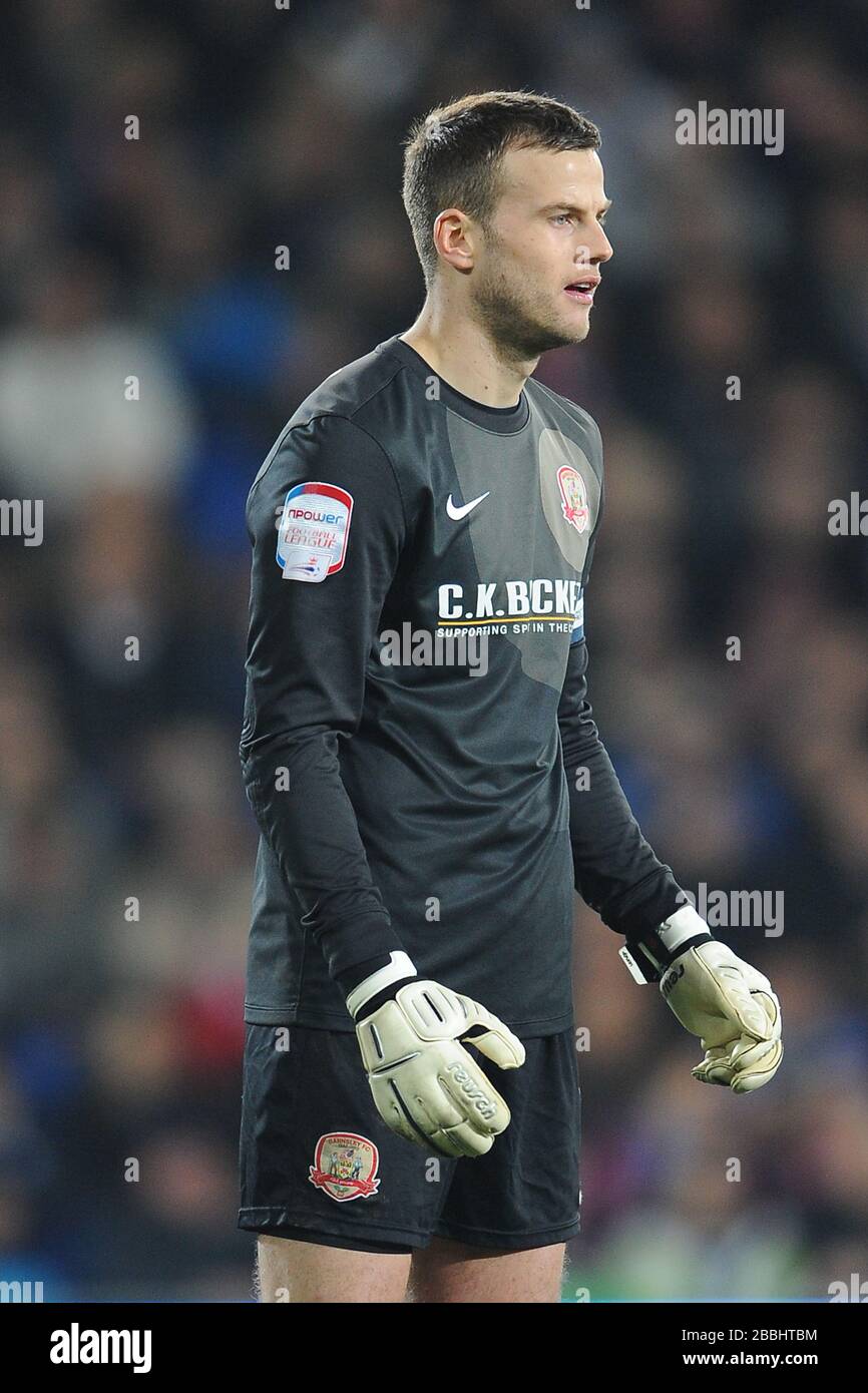 Luke Steele, Barnsley goalkeeper Stock Photo - Alamy