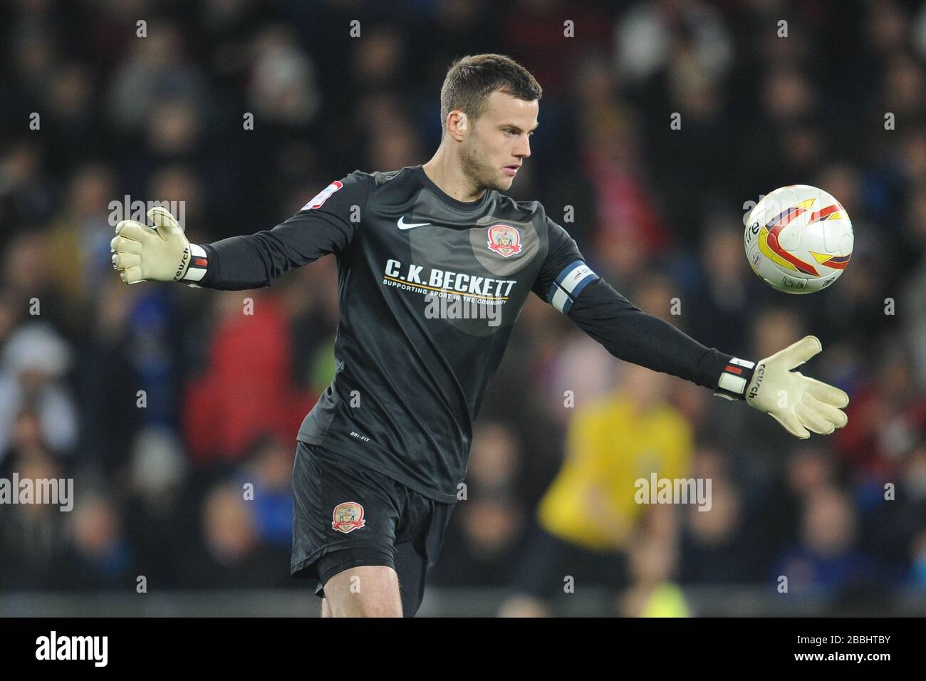 Luke Steele, Barnsley goalkeeper Stock Photo - Alamy
