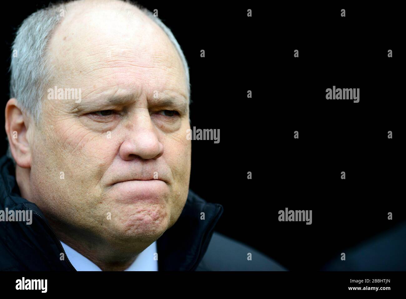 Fulham's manager Martin Jol Stock Photo - Alamy