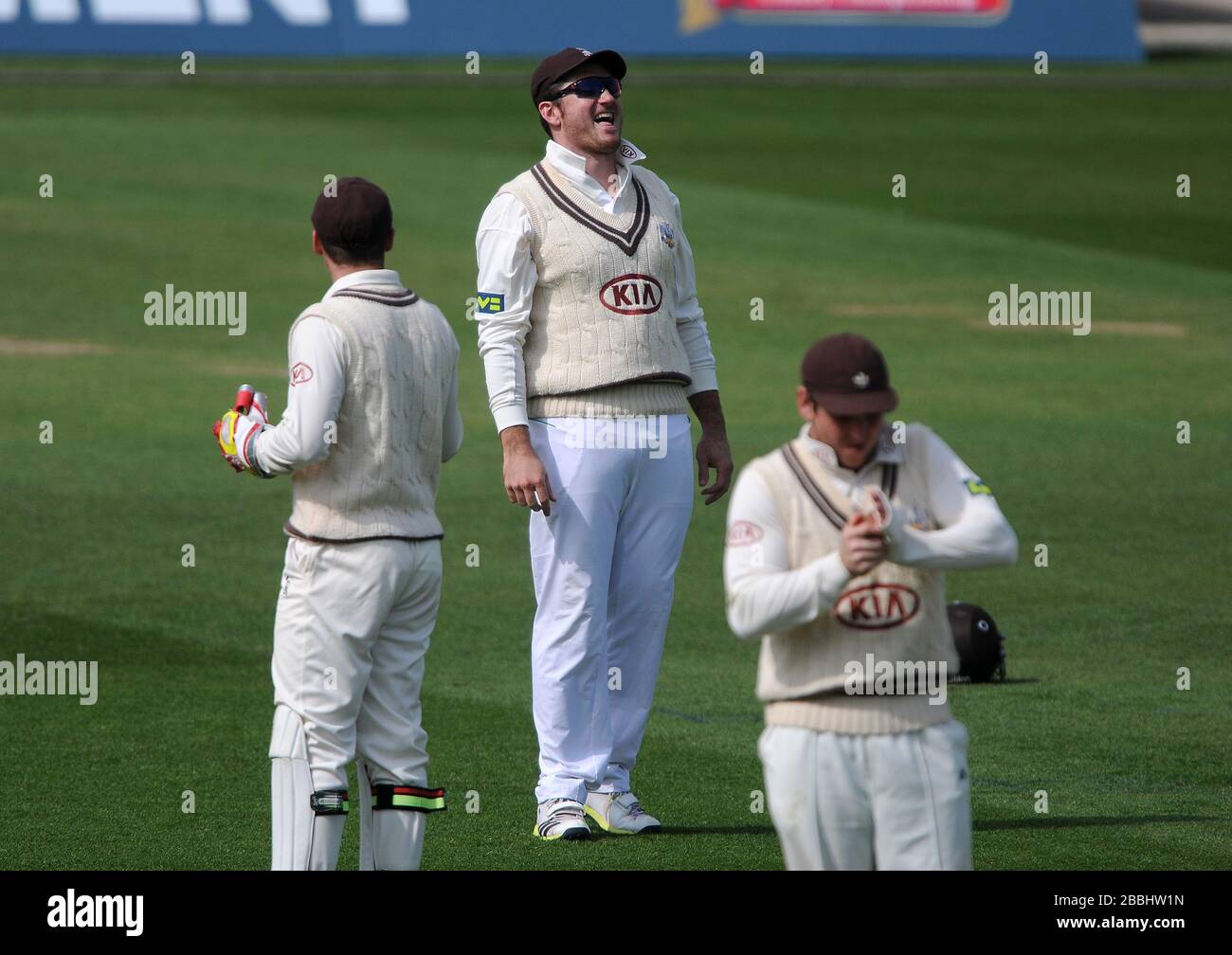 Surrey captain Graeme Smith in a relaxed mood Stock Photo - Alamy