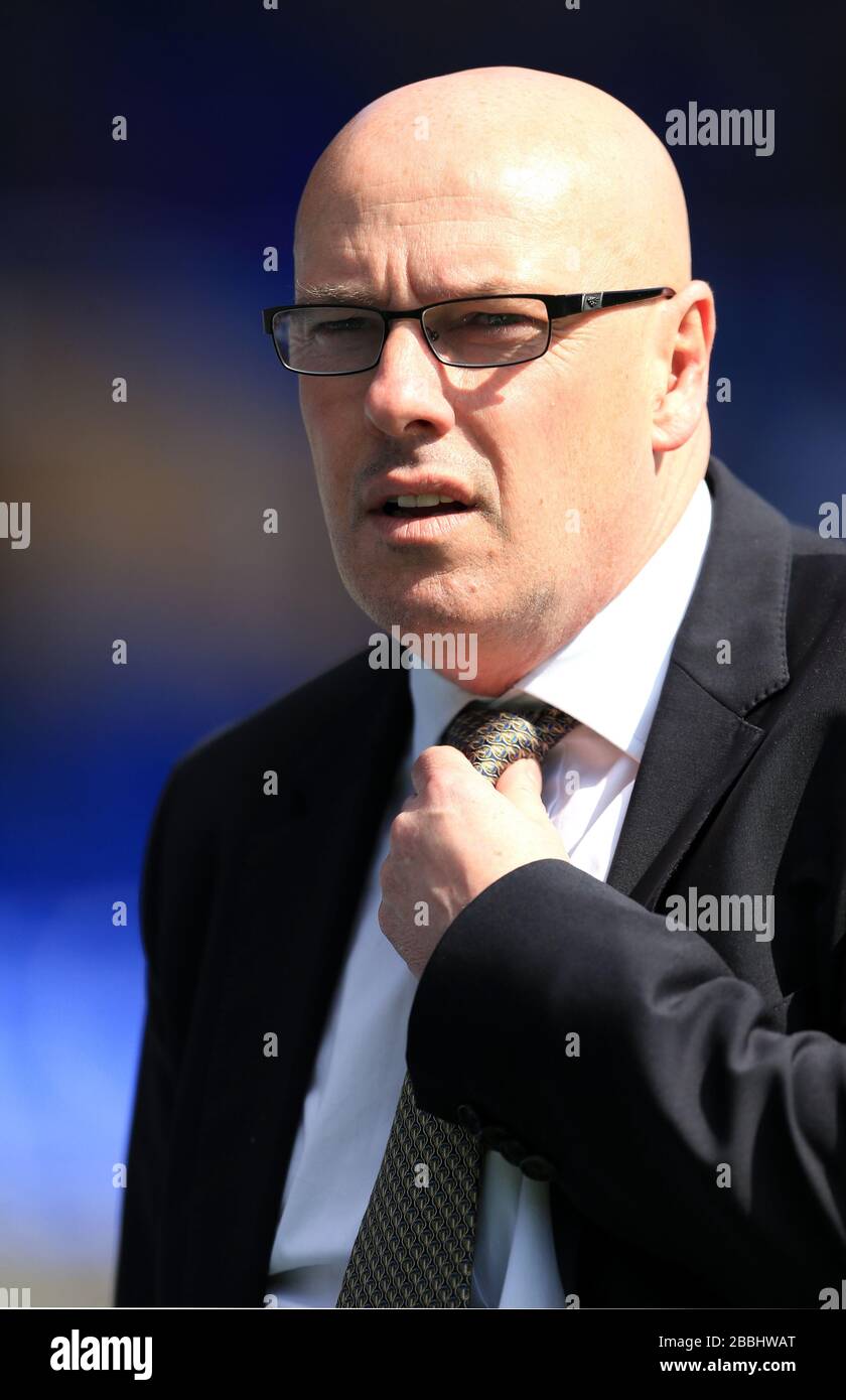 Leeds United manager Brian McDermott Stock Photo - Alamy