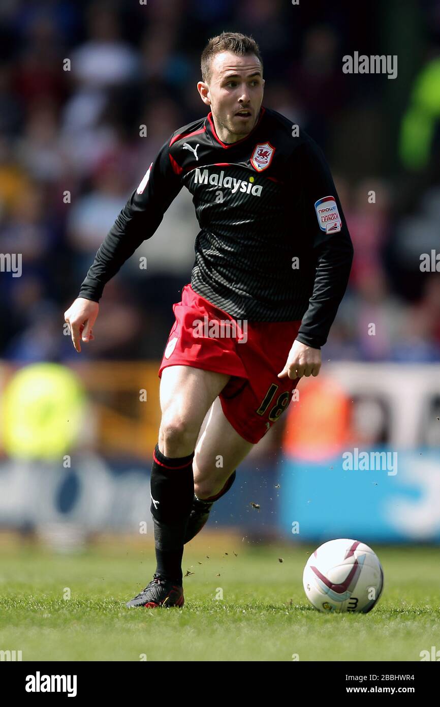 Jordon Mutch, Cardiff City Stock Photo - Alamy