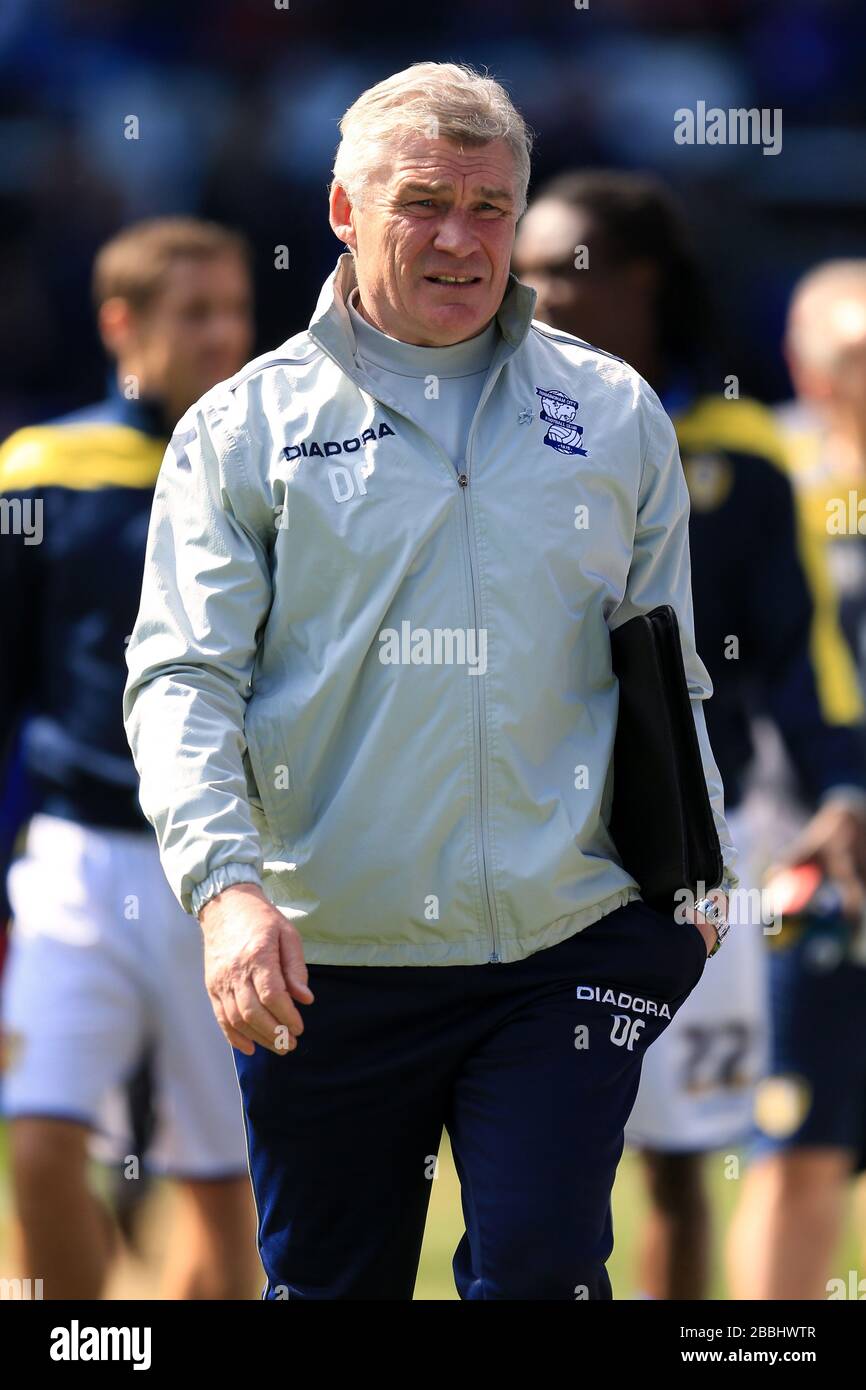 Birmingham City first team coach Derek Fazackerley Stock Photo - Alamy
