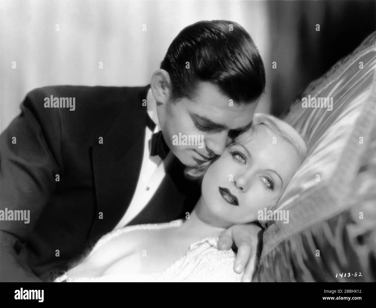 CLARK GABLE and CAROLE LOMBARD Publicity Portrait by Eugene Robert RICHEE for NO MAN OF HER OWN ...