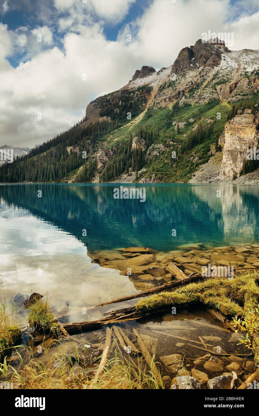 Lake O'hara, Yohu National Park, Canada Stock Photo - Alamy