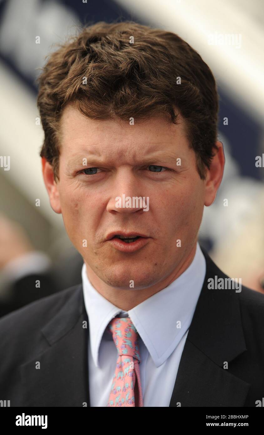 Trainer Andrew Balding Stock Photo - Alamy