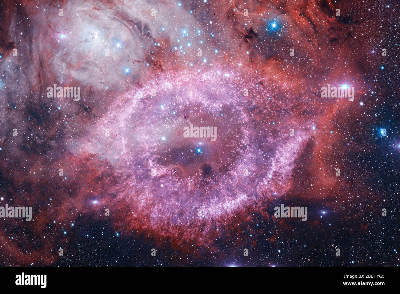 Beauty of endless cosmos. Science fiction wallpaper. Elements of this ...