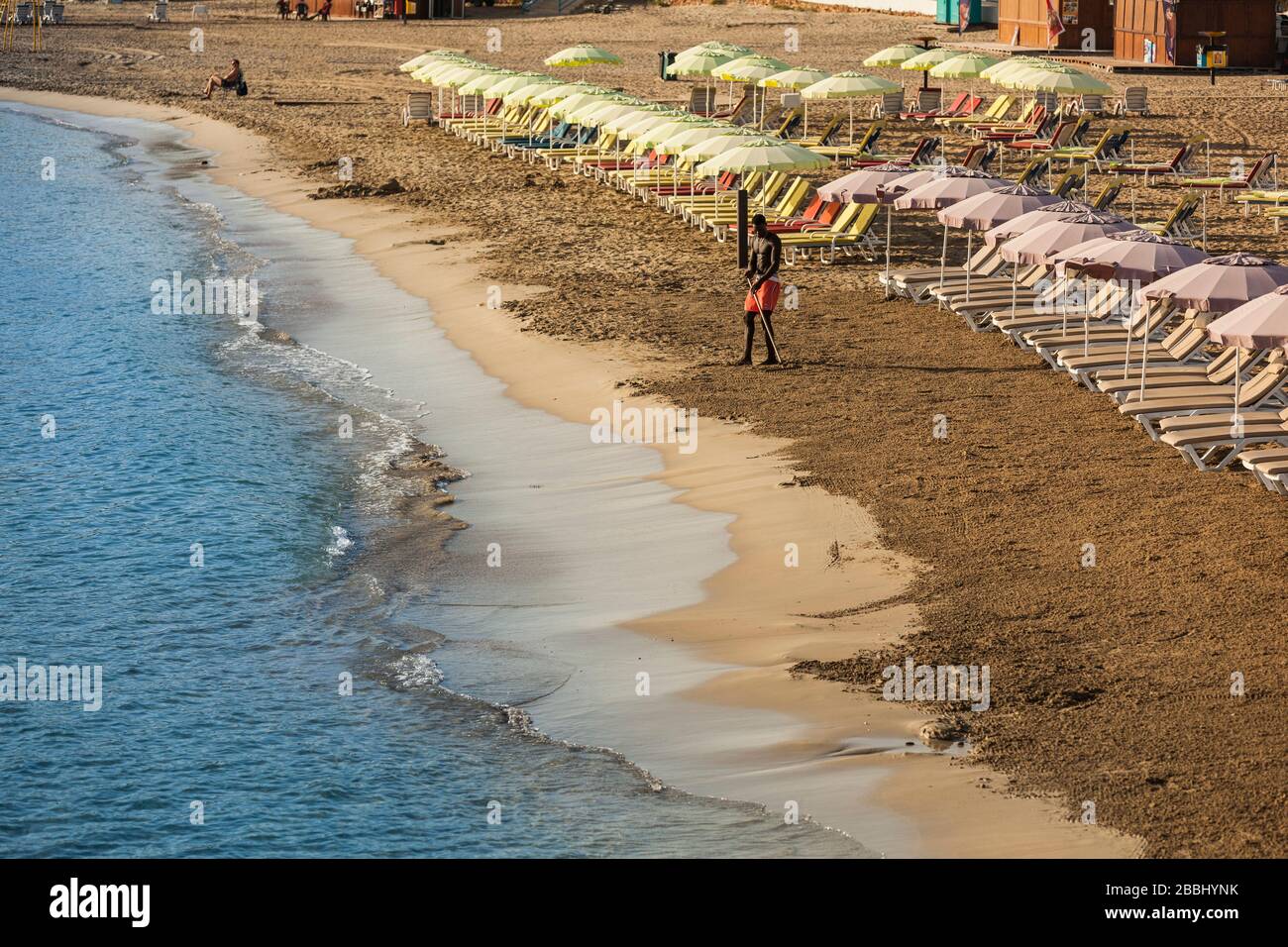 Malta, Mellieha, Marfa Bay Stock Photo - Alamy