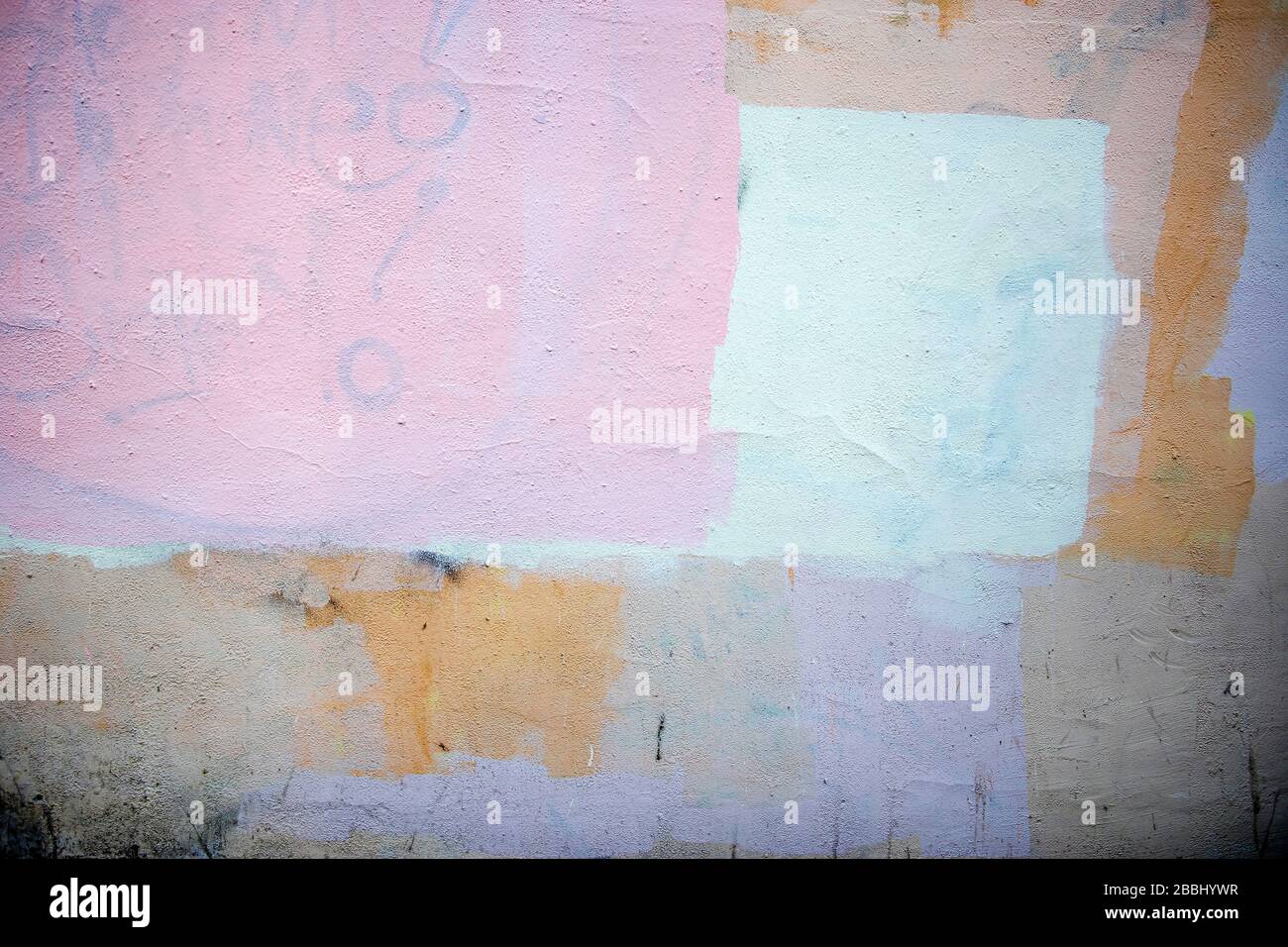 The texture of the colored mesh that encloses the buildings Stock Photo ...