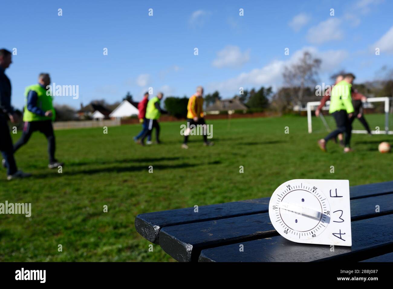 Team walking pitch hi-res stock photography and images - Alamy