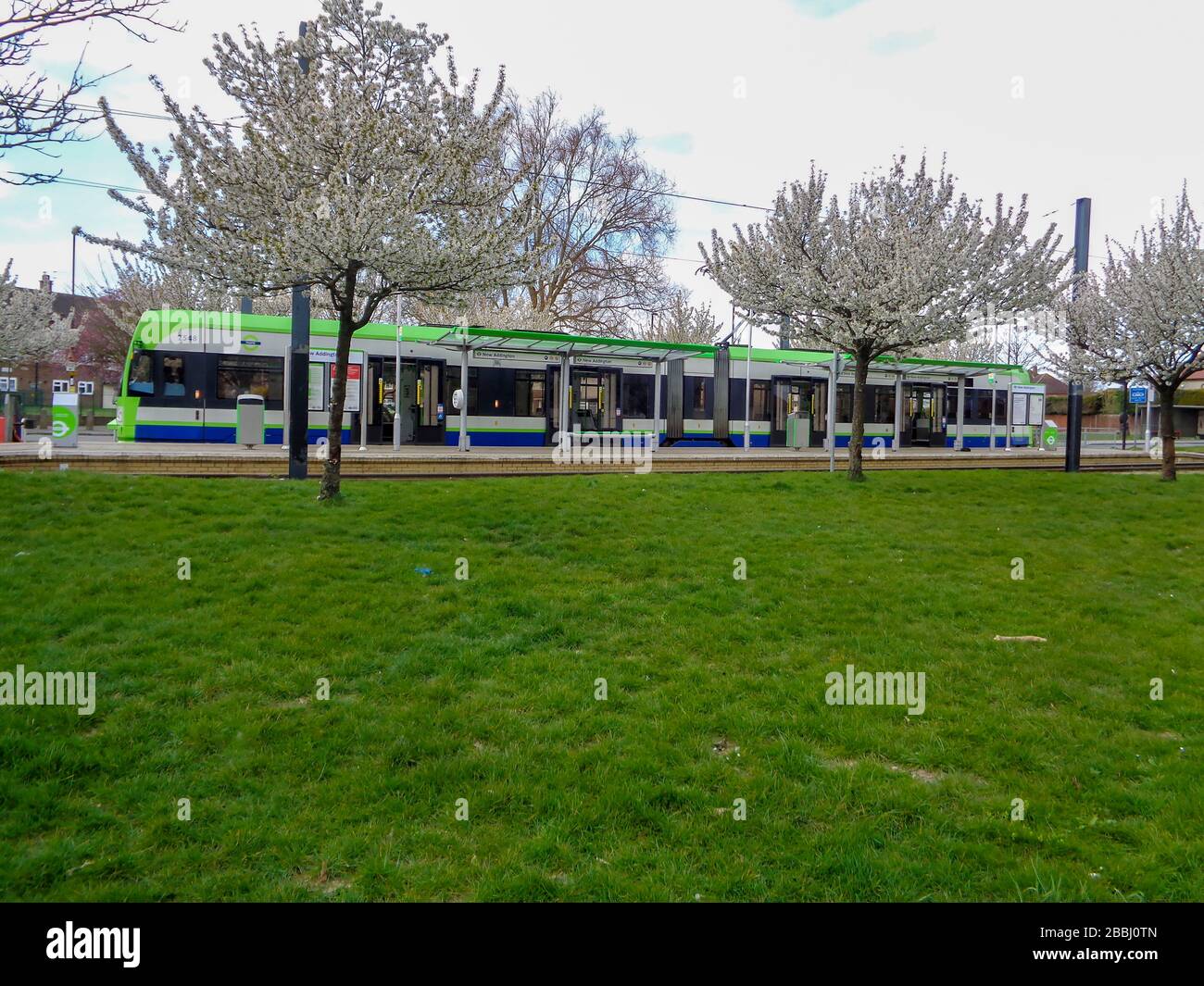 Connects new addington with central croydon hi-res stock photography ...