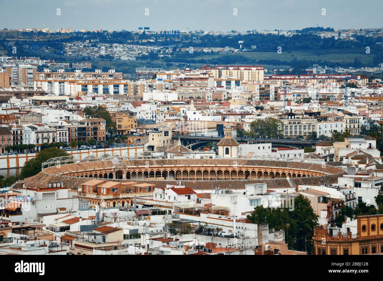 Seville cityscape and architecture in Spain Stock Photo - Alamy